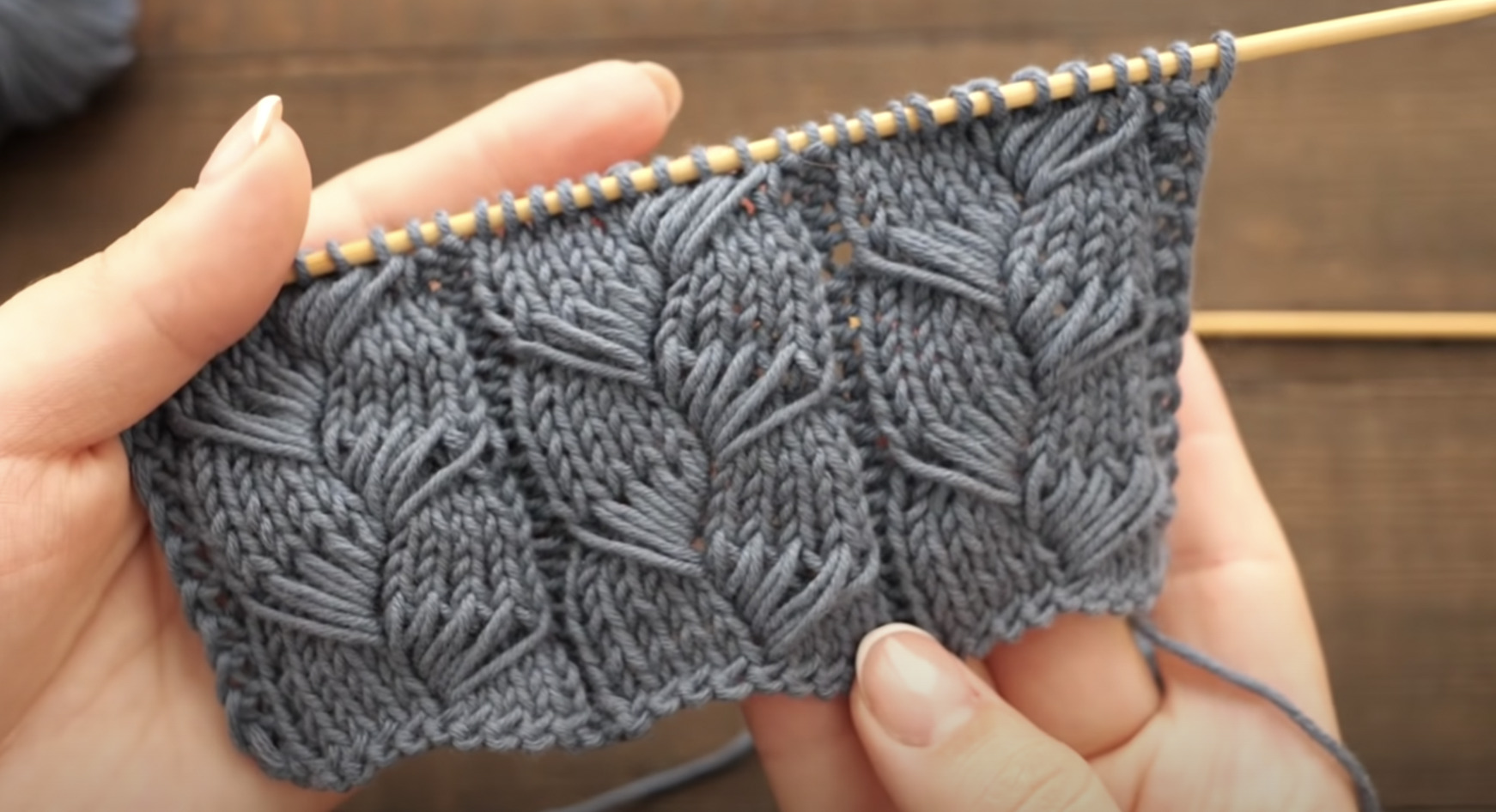 Nuevo patron de tejido Bucle a palillos - Proyectos en Casa