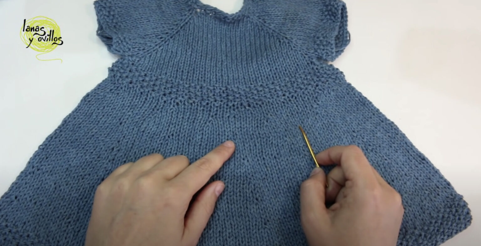 Vestido canesu de niña - Proyectos en Casa