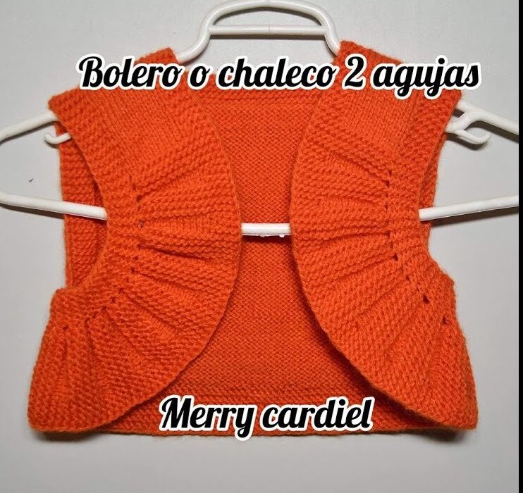 Bolero de niña a palillos - Proyectos en Casa