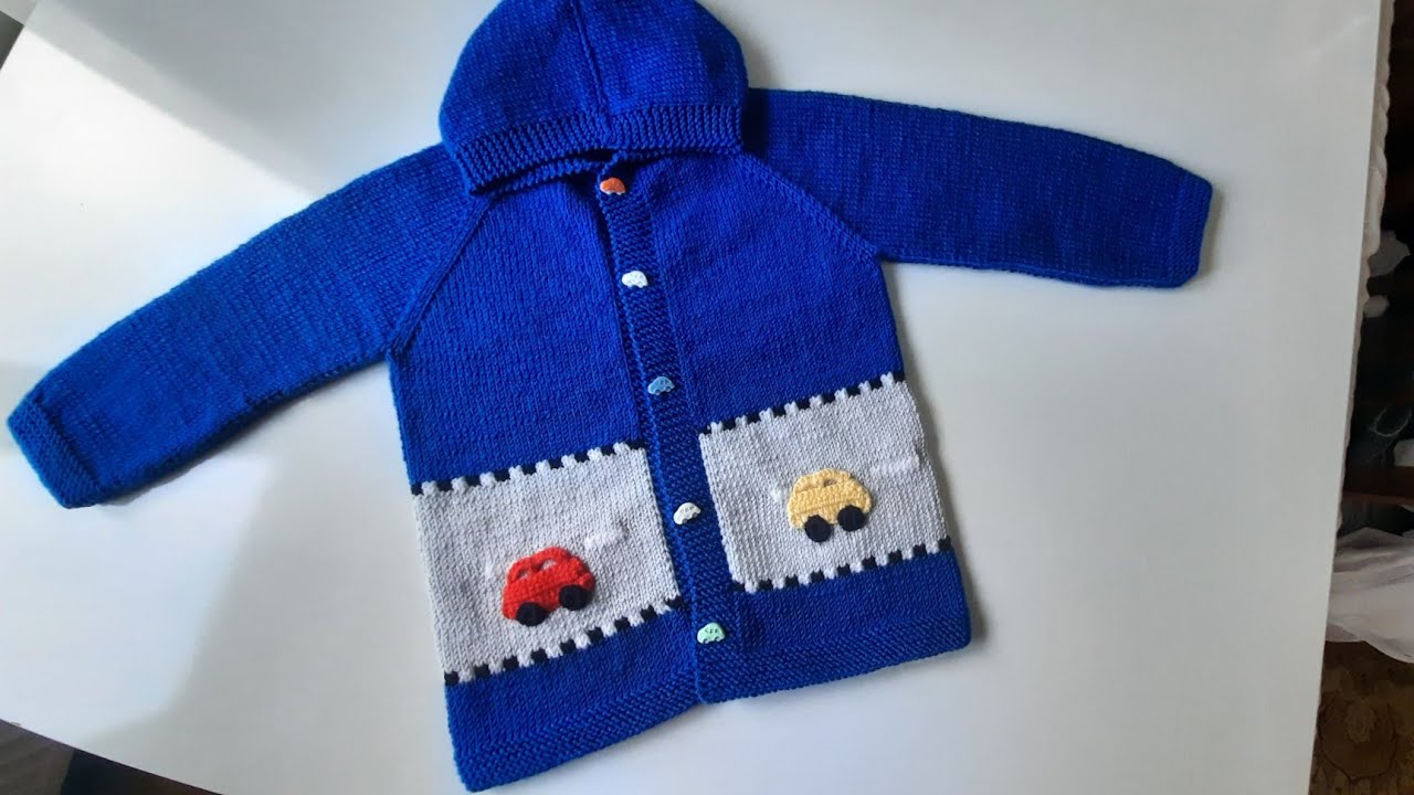 Chompa de niños con diseños - Proyectos en Casa